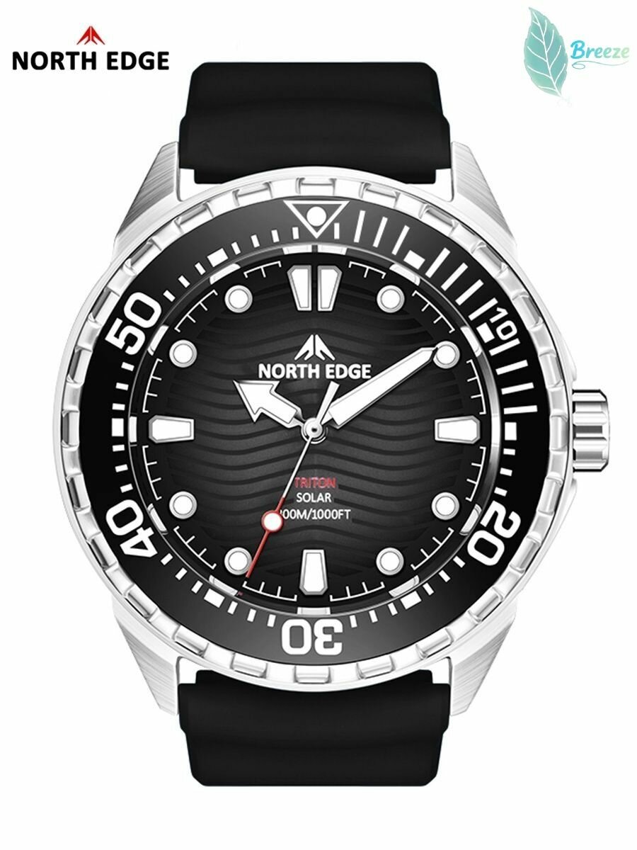 Спортивные часы NORTH EDGE TRITON, черное