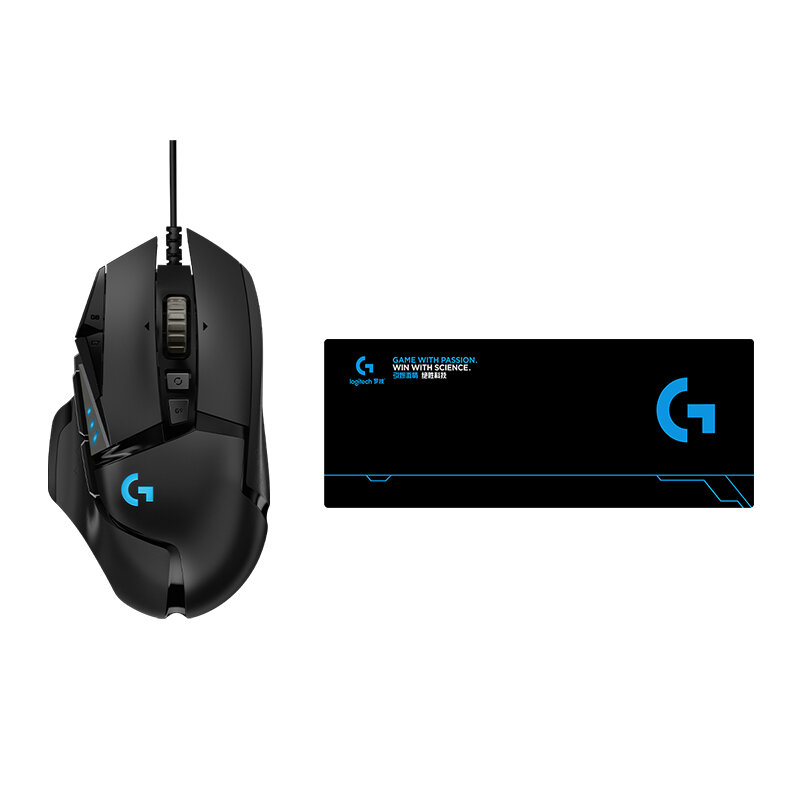 Игровая мышь Logitech G502HERO проводная, multicolor, с регулируемым весом и балансом
