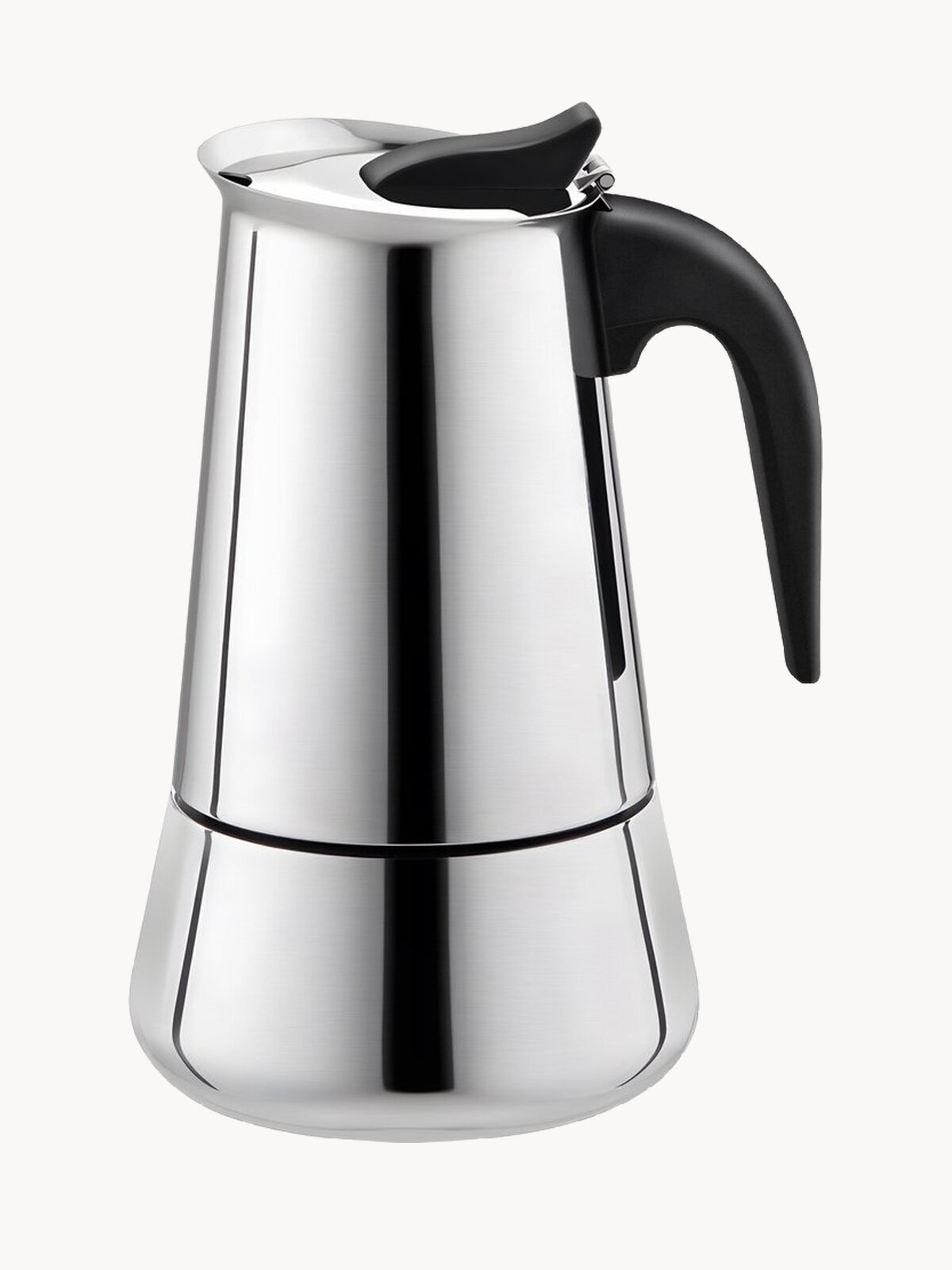 Гейзерная кофеварка VG-shop, 300 мл, до 6 чашек, нержавеющая сталь