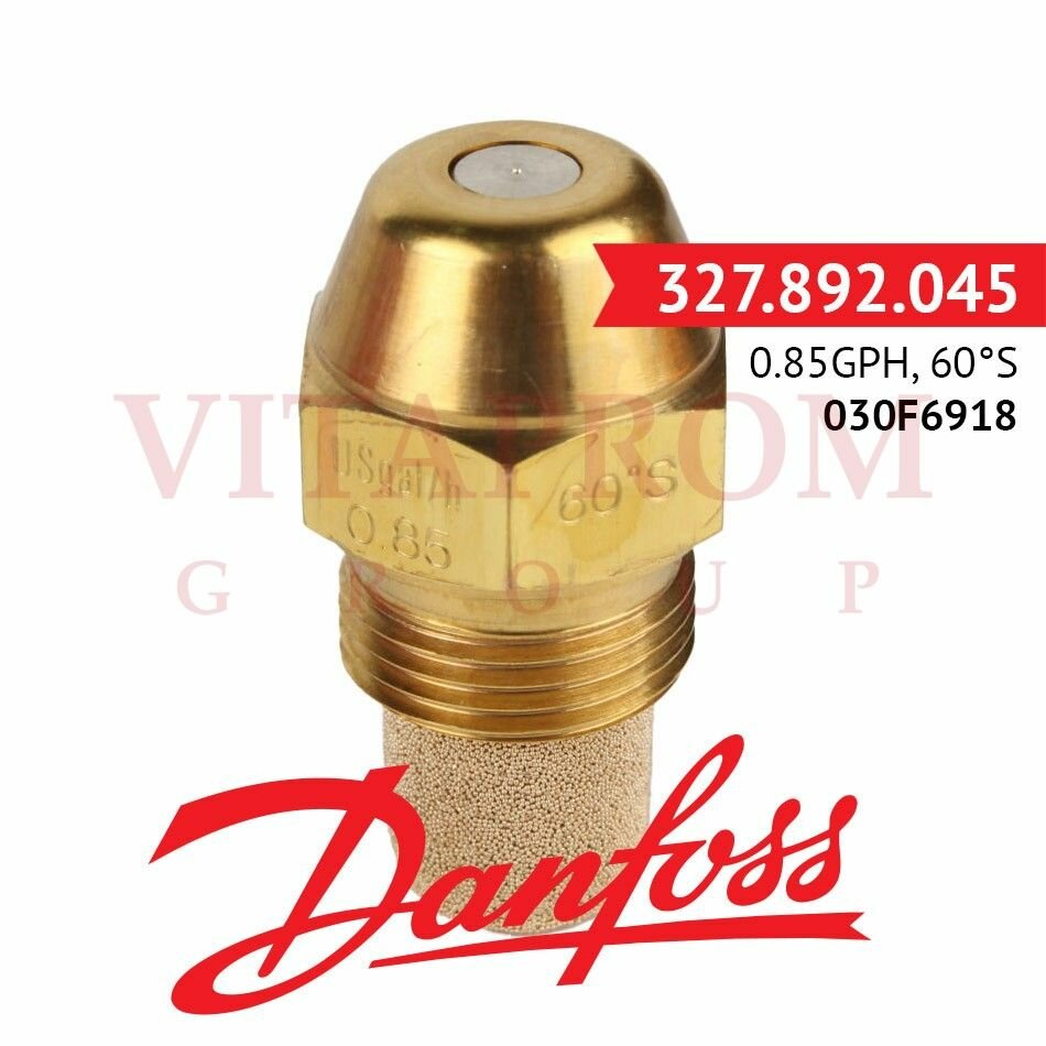 Форсунка Danfoss 0.85GPH, 60S, 030F6918 — фото 1