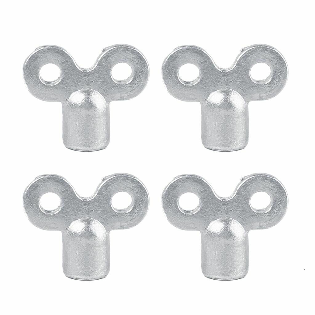 Ключ для спуска воздуха из радиатора для простой вентиляции и снижения уровня шума, простое обслуживание клапанов, эффективный обогрев, - четыре угловых ключа