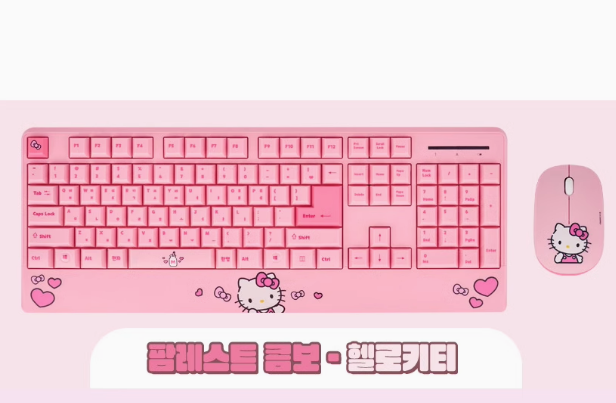 Оригинальная беспроводная мышь Sanrio Hello Kitty Pochacco для ноутбука, настольного компьютера, офиса, бесшумная,