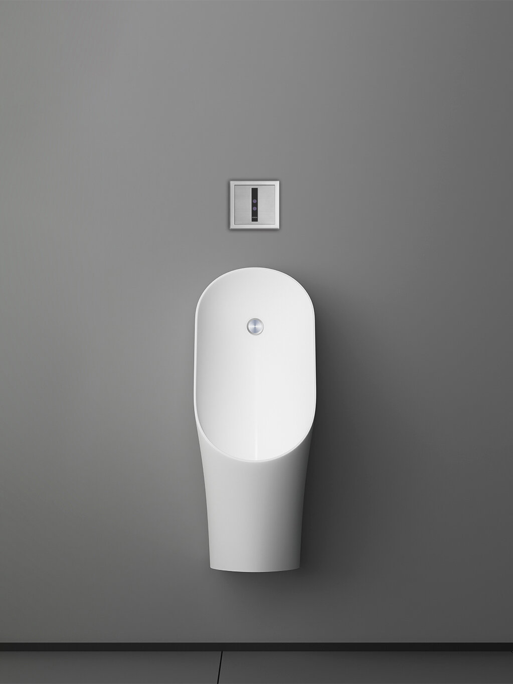 Писсуар ARROW подвесной с сенсорным смывным устройством (питание от батареи 6B)