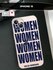 Силиконовый чехол на Apple iPhone 13 / Айфон 13 с принтом Woman blue