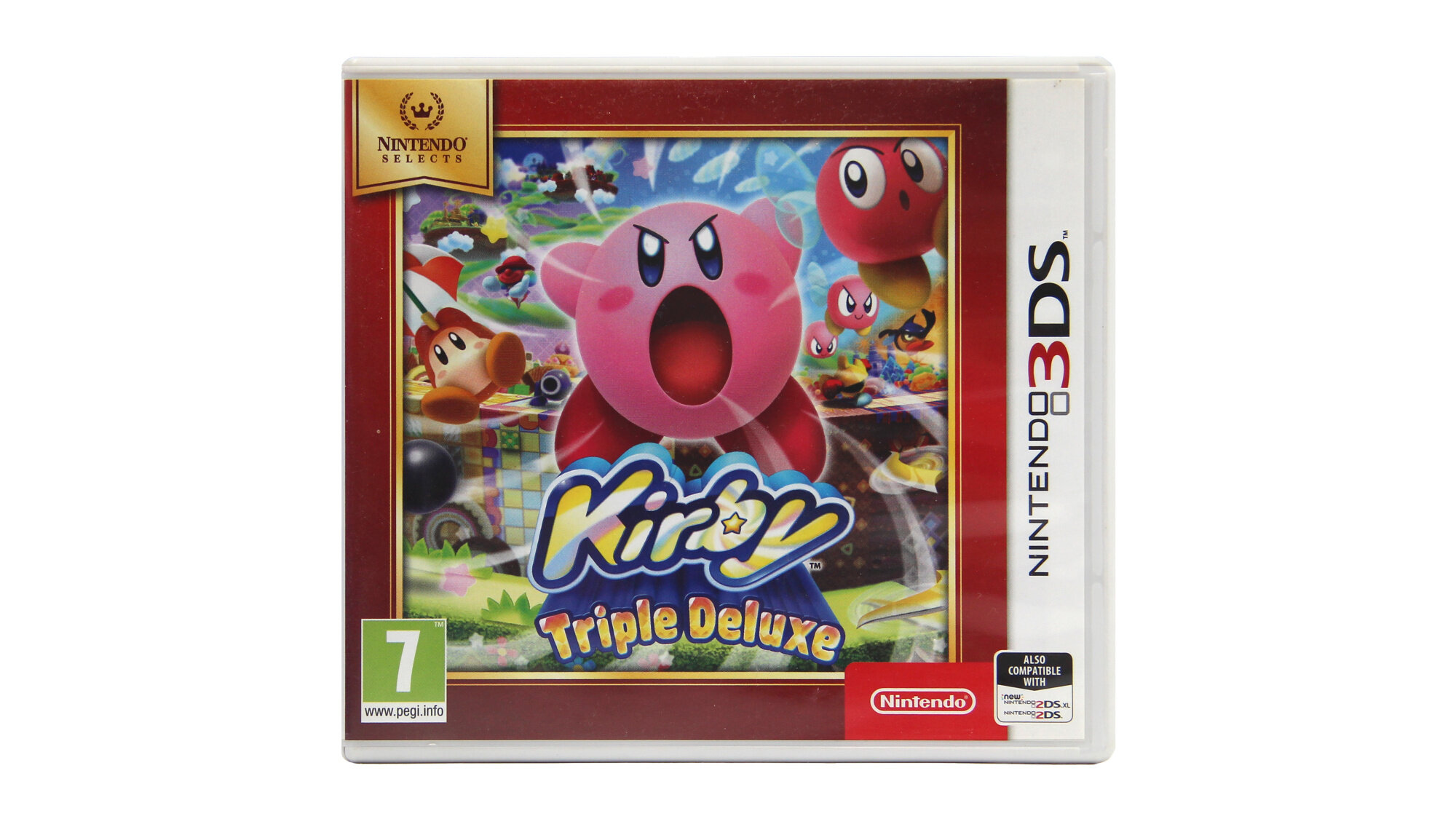 Kirby Triple Deluxe (Nintendo 3DS, Полностью на Английском языке)