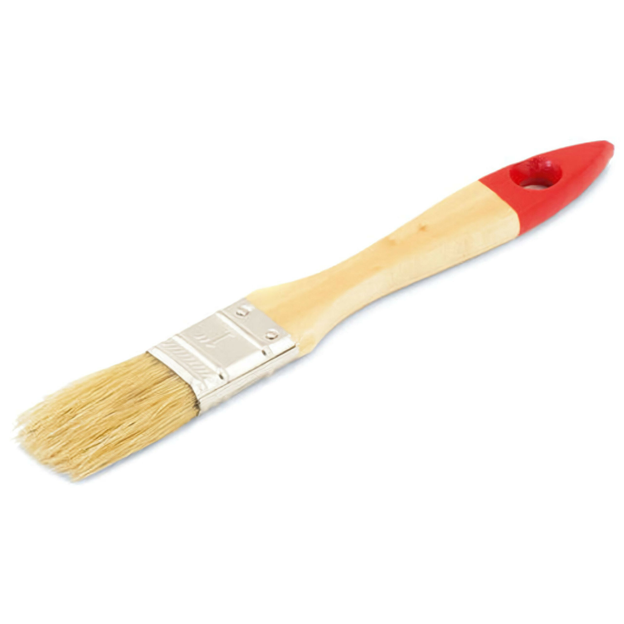 Кисть плоская Color Expert 81262510, натуруральная щетина 25 мм, толщина 5 мм, деревянная ручка