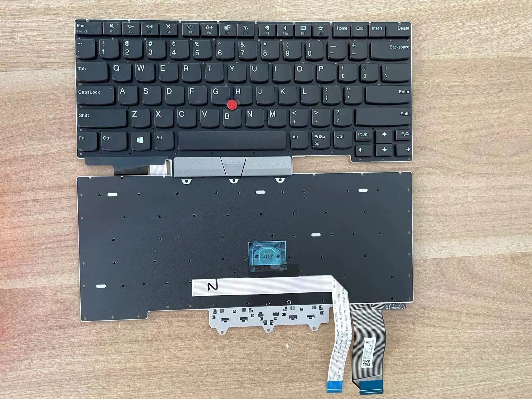 Подходит для Lenovo ThinkPad Wing E15 E14 2020 R14 R15, клавиатура для ноутбука с корпусом C Нет_E14/R14/S3 GEN2 [Нет