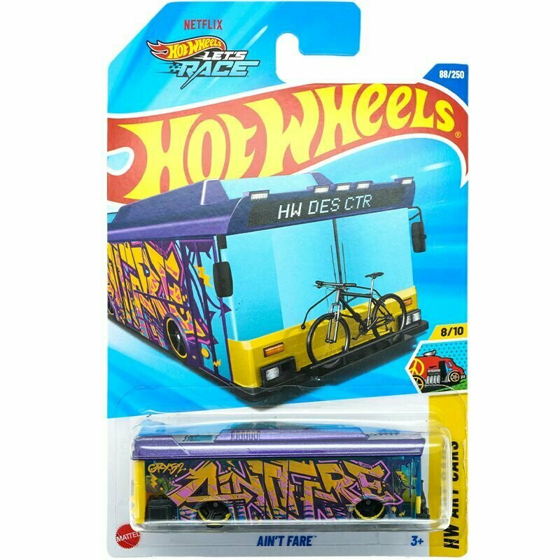 Машинка Mattel Hot Wheels 2025 C4982-Ain't Fare