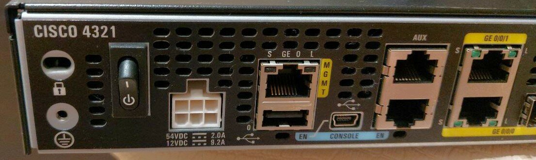 Маршрутизатор CISCO ISR4321