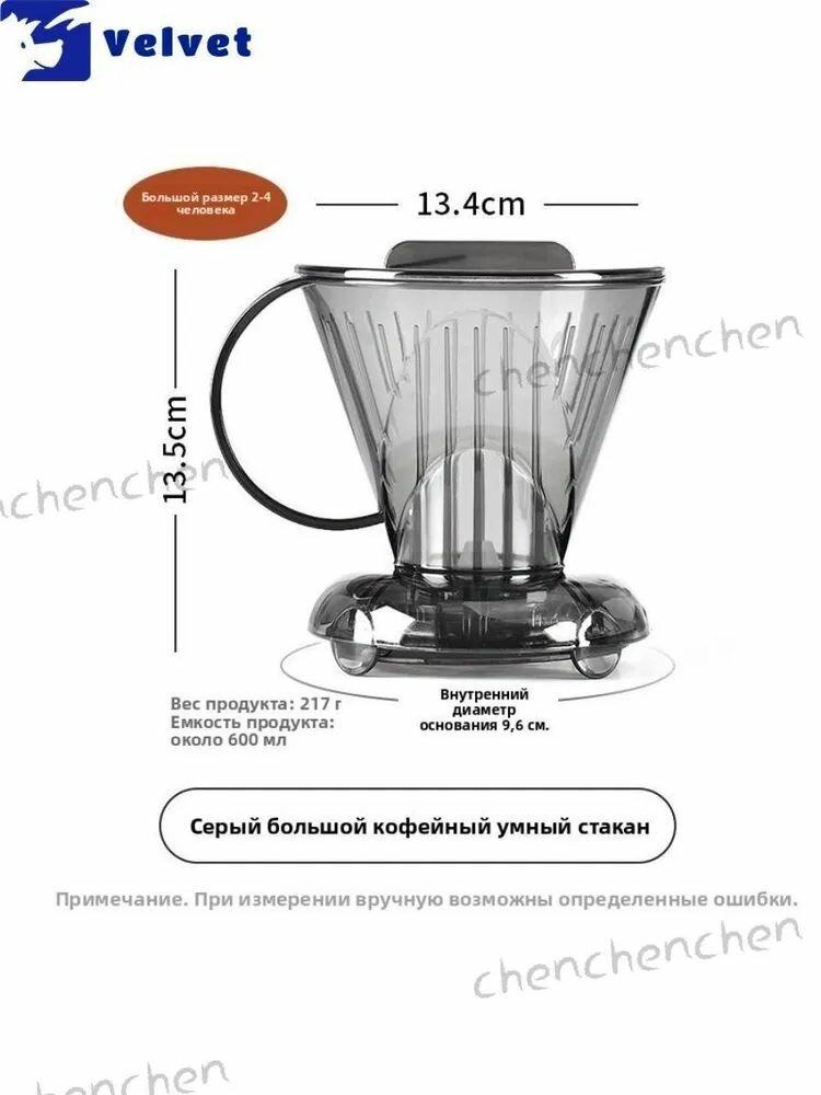 Воронка для заваривания кофе "Teh, Kopi & Peralatan Pelayan Bar", 505 мл, 1 шт