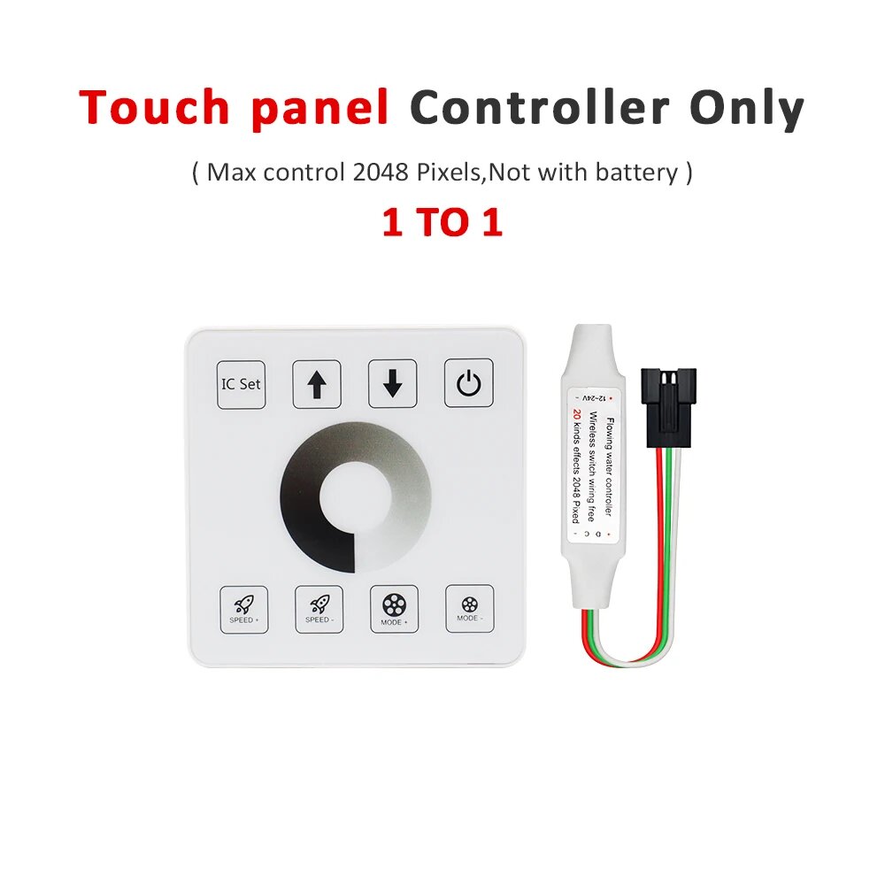 RGB контроллер 1to1 Touch Panel для WS2811