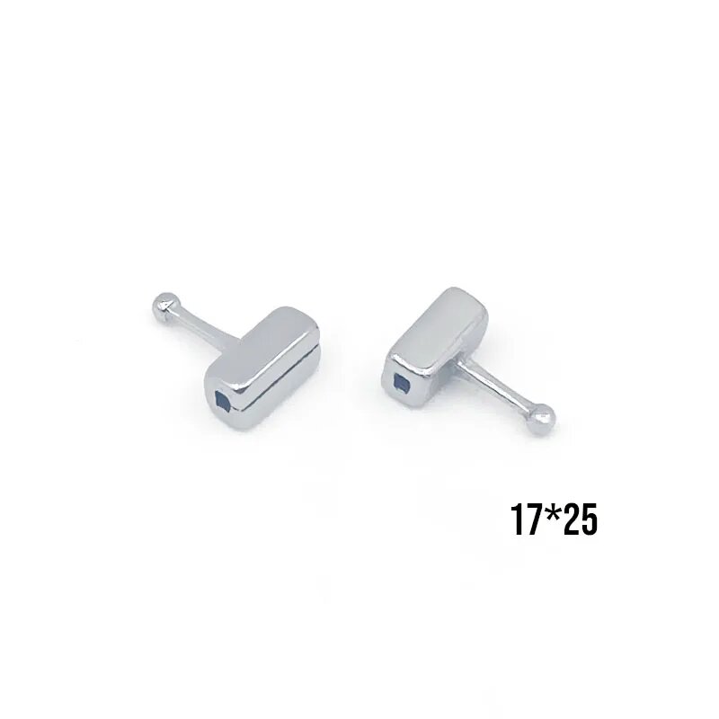 Ортодонтическая лингвальная кнопка Agorth 10 шт. Straight Slide 17x25