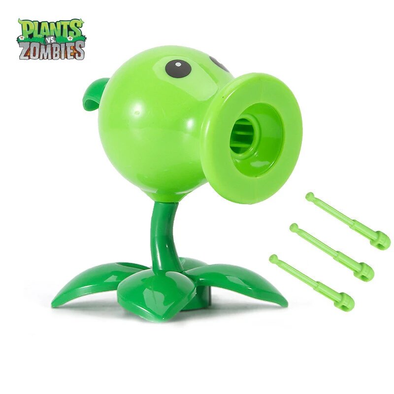 Фигурка-босс Pea Shooter Из Plants Vs. Zombies - Дэйв, Убийца Зомби, Игрушка Для Детей, Коллекционная Модель
