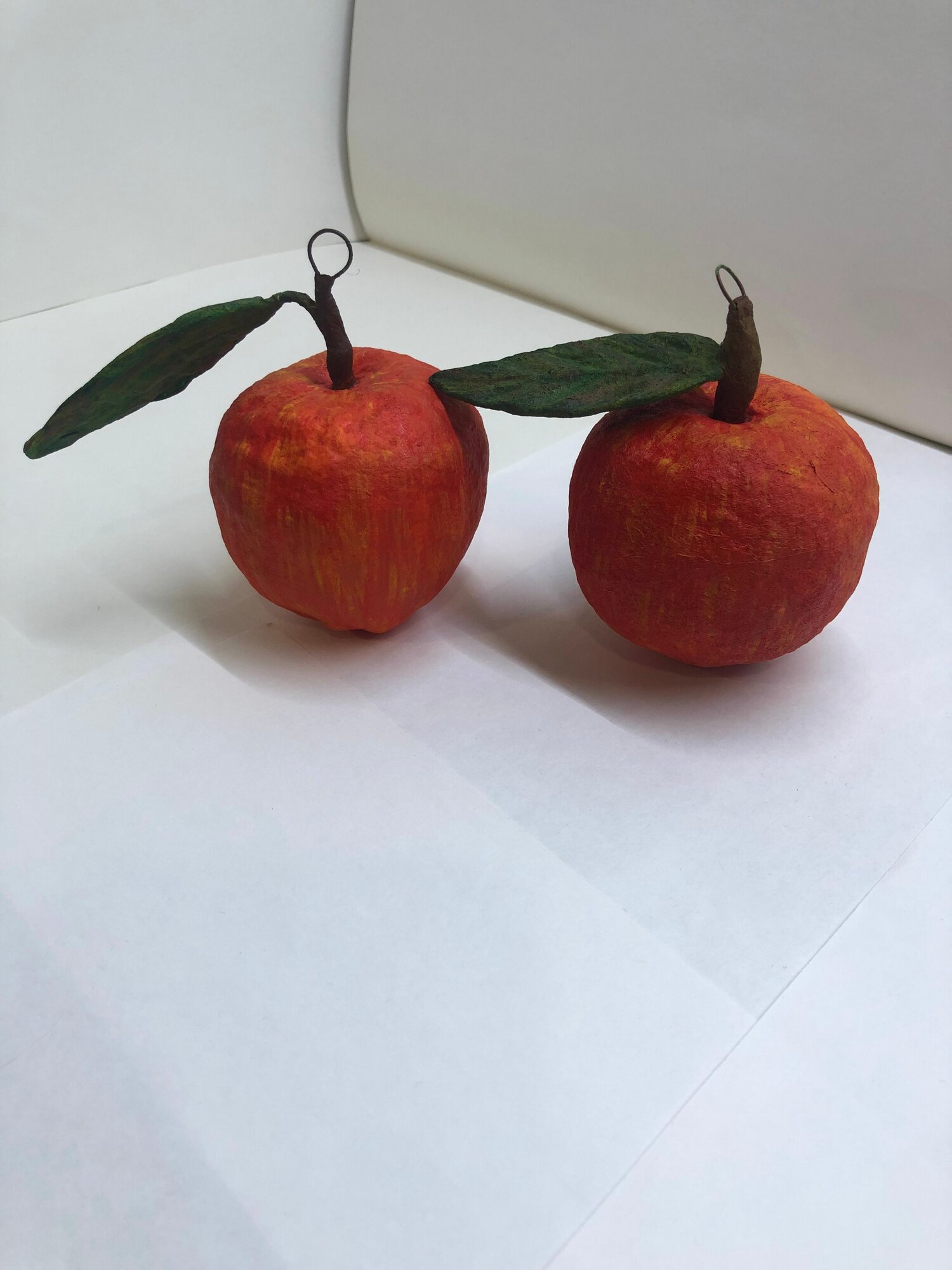 Ватная игрушка "Яблочки"