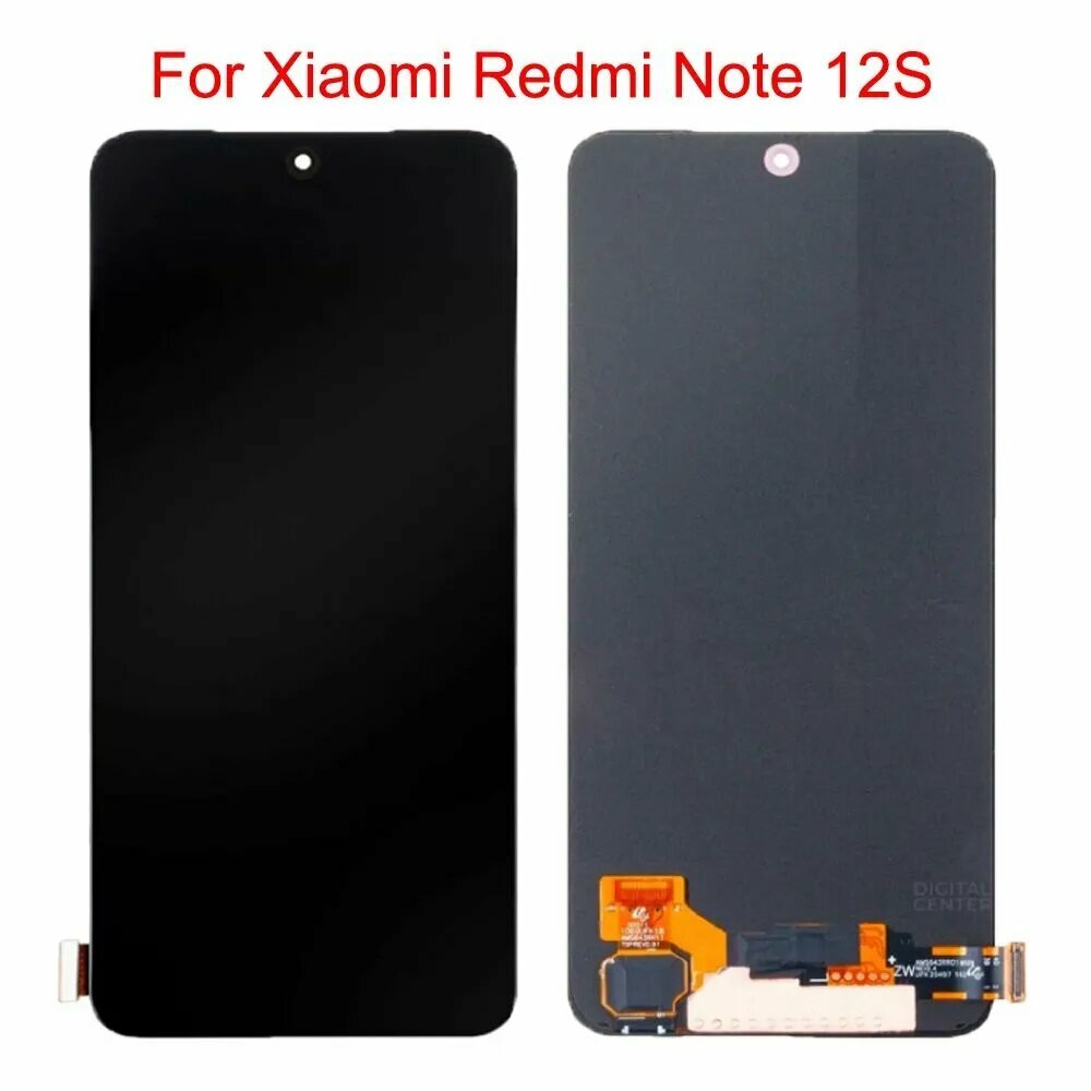 Xiaomi Redmi Note 12S сенсорный экран + дисплей Датчик Дитигизер Сборка