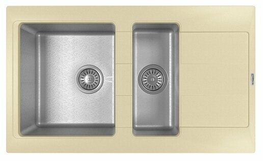 Мойка Florentina Комби 860К шампань Fs (21.410. D0860.202)