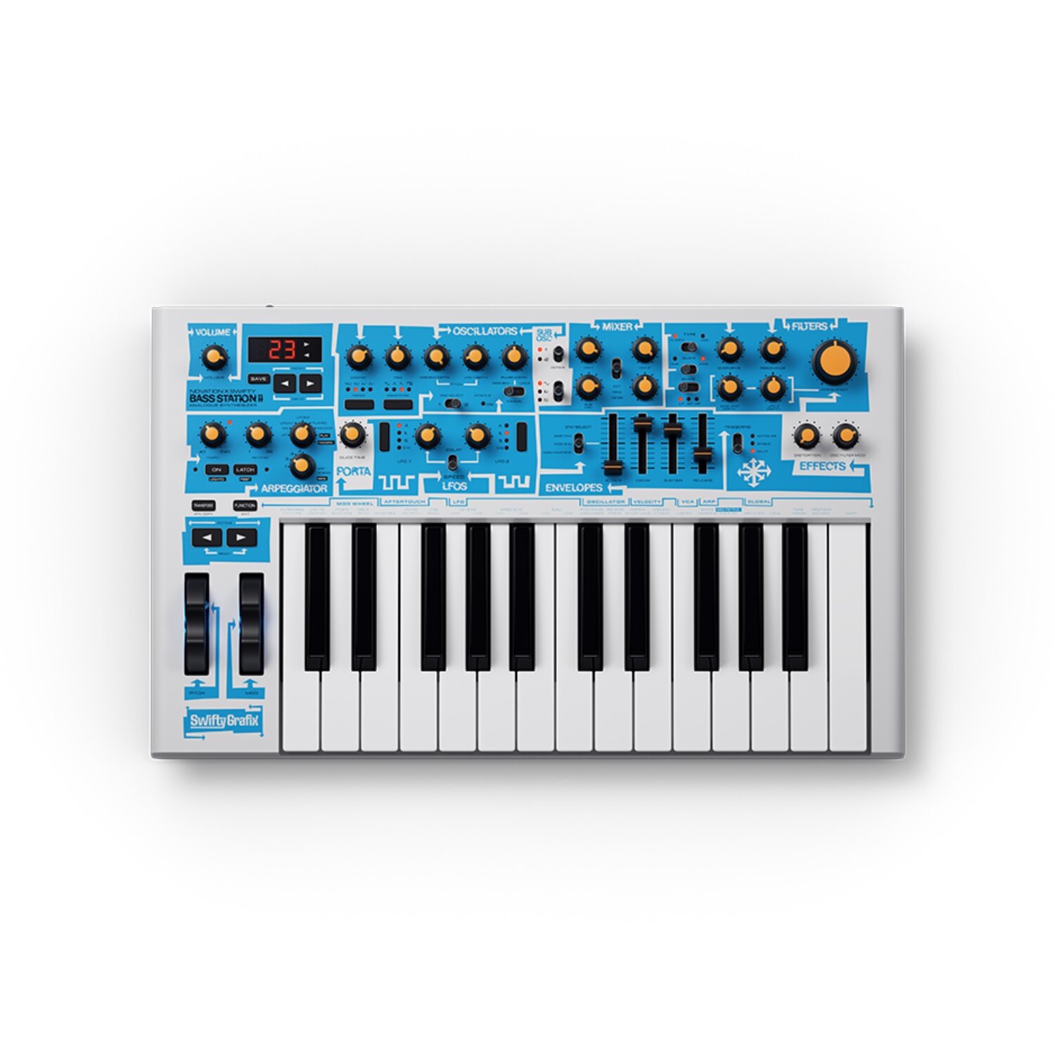 Синтезатор Novation Bass Station 2 Swifty Edition