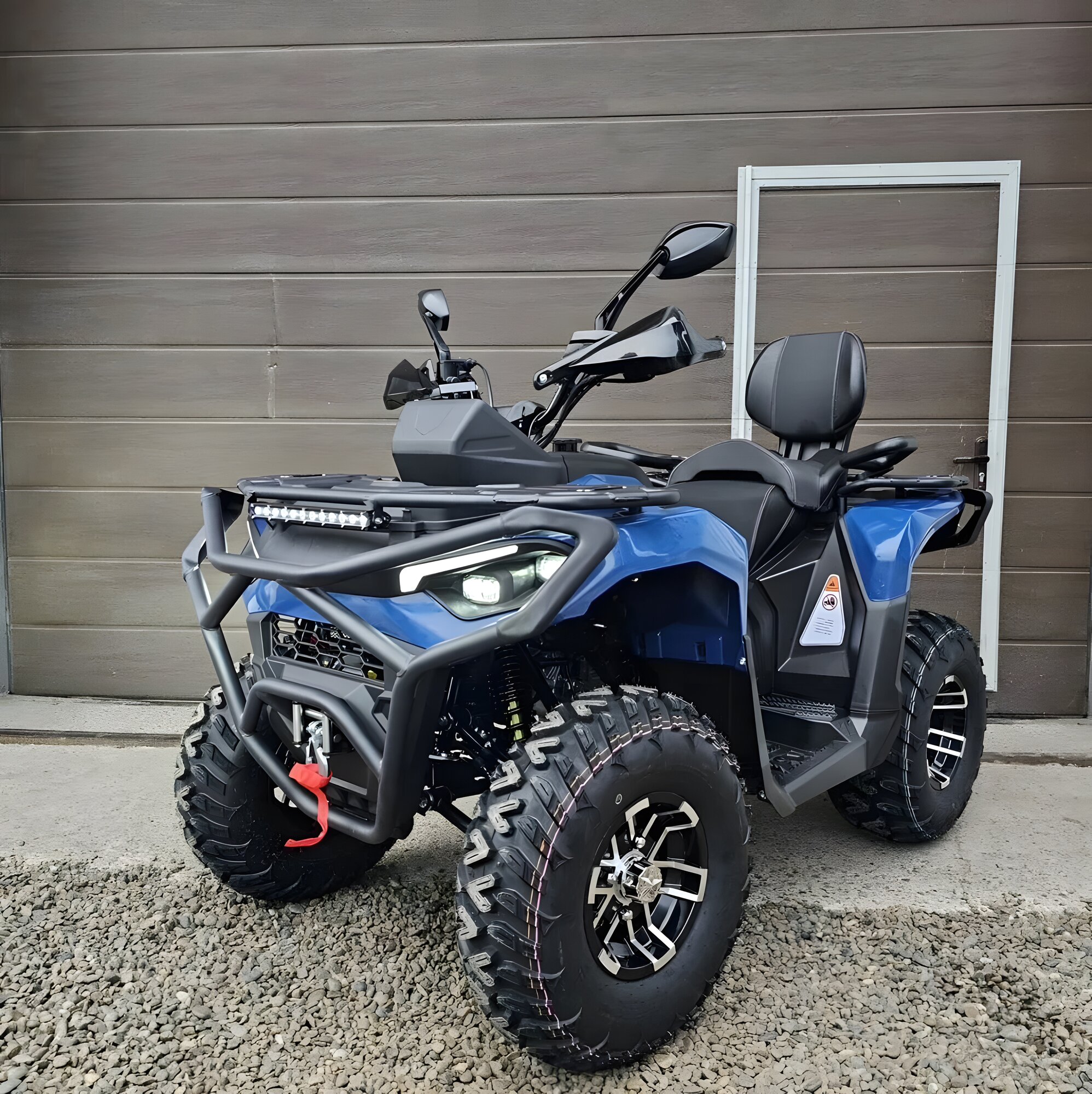 Квадроцикл Mikilon Hammer 250 Touring «Синий». Вариатор, инжектор, подогрев ручек.