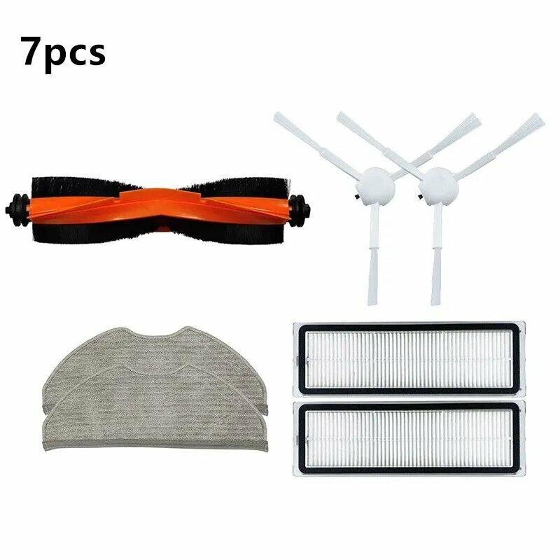 Главная щетка / боковая щетка +фильтр + моп ткань Для Xiaomi (H40 OV51) S40 OV81 S40C робот пылесос