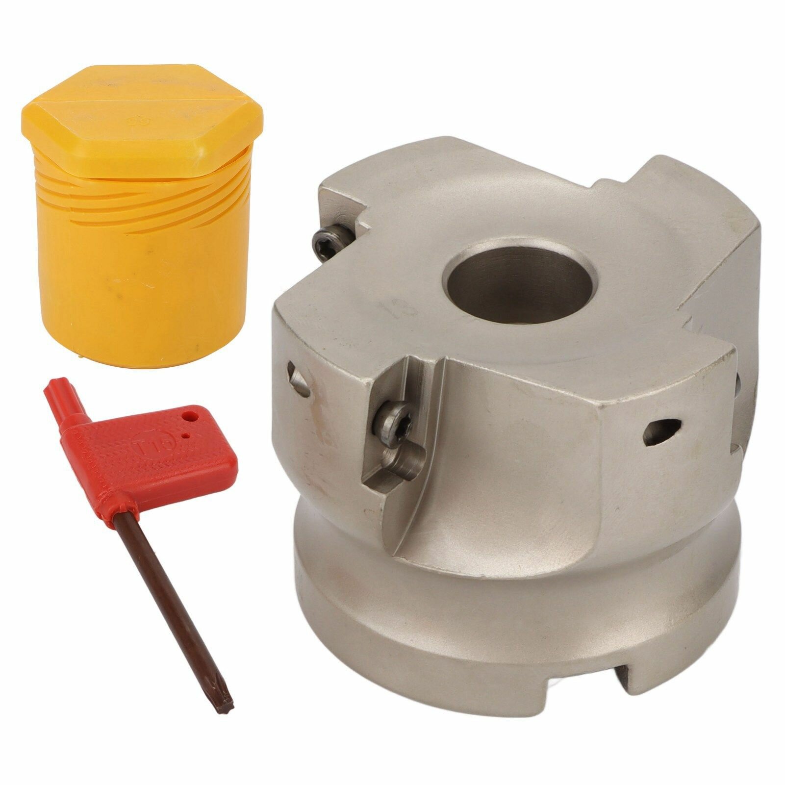 Торцевая фрезерная головка, 4 канавки, 40cr, высокая твердость, ЧПУ