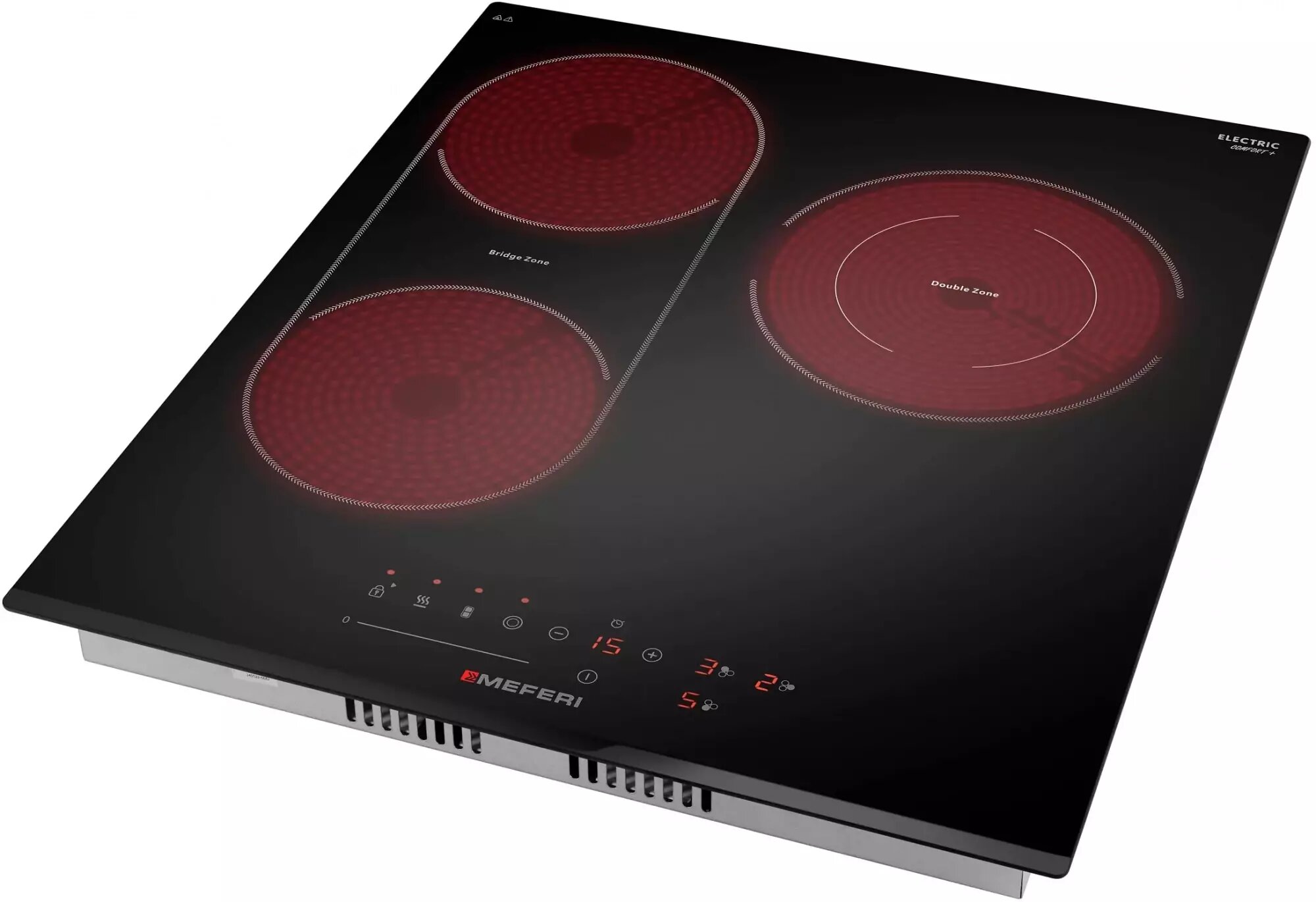 Встраиваемая электрическая варочная панель Meferi MEH453BK COMFORT PLUS