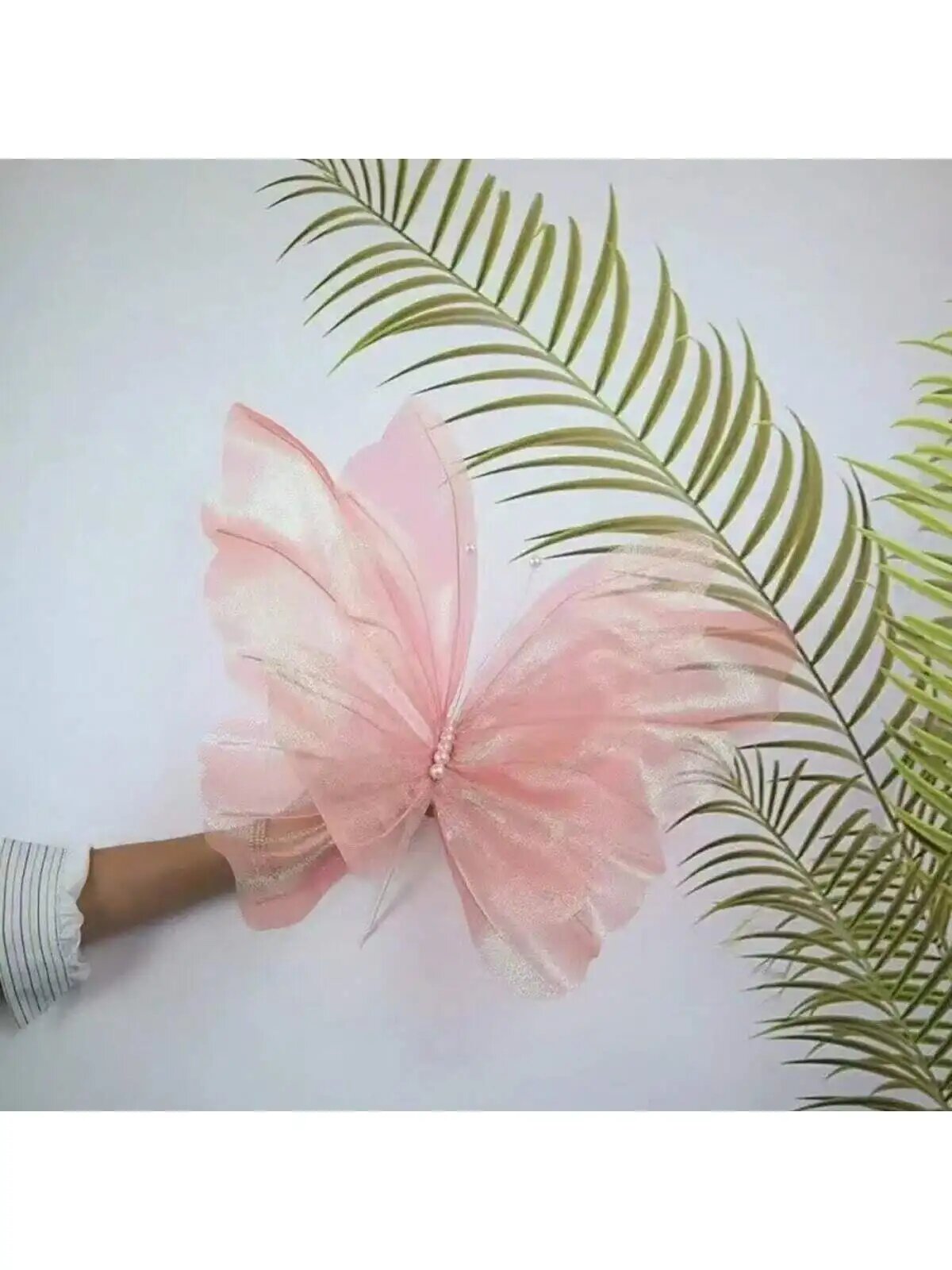 3D декоративная бабочка из ткани