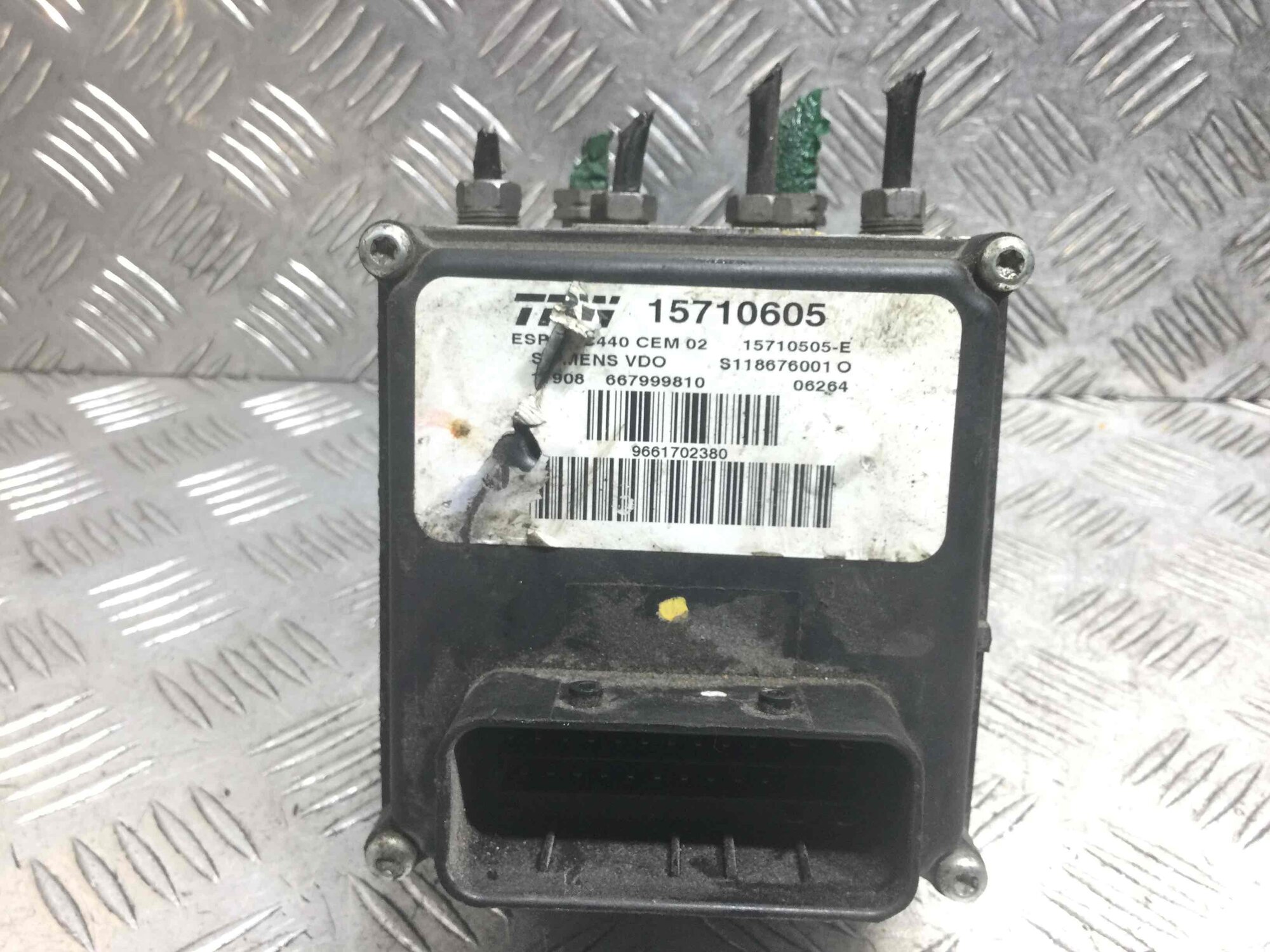 Б/У Блок ABS Peugeot 407 407 (6D) 2004 - 2010 2007 г.