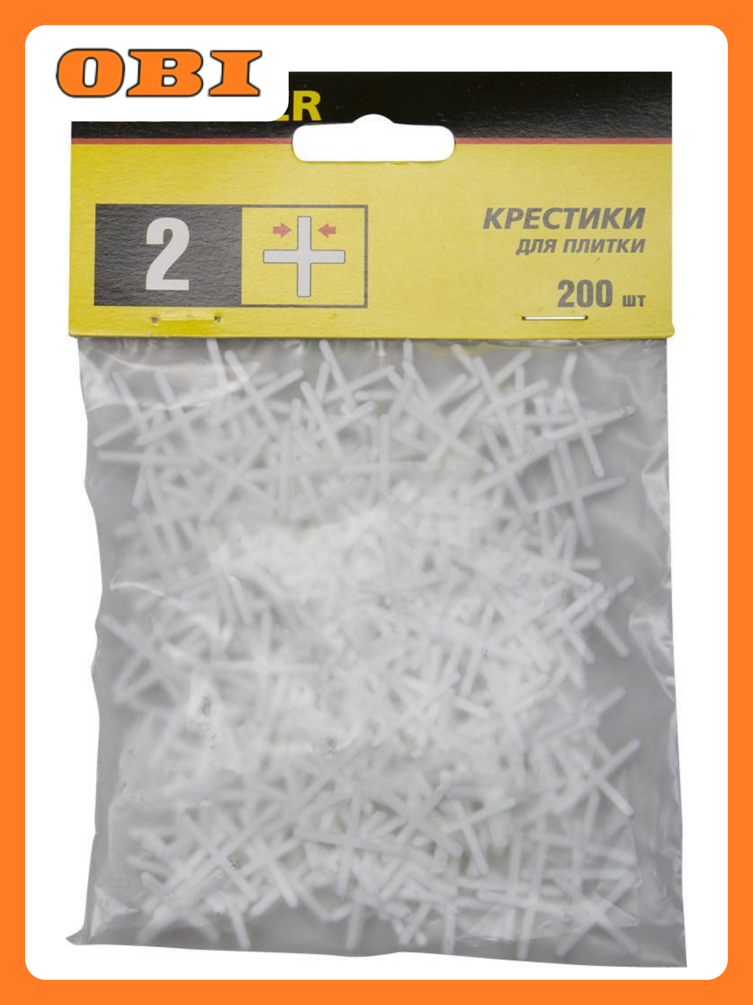 STAYER 2мм крестики для плитки, 200шт