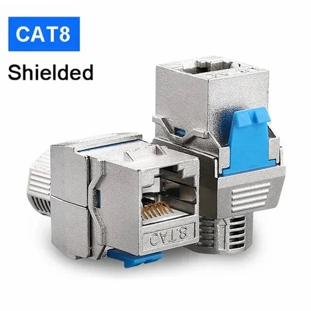 ZoeRax CAT8 STP RJ45 разъем, 30шт