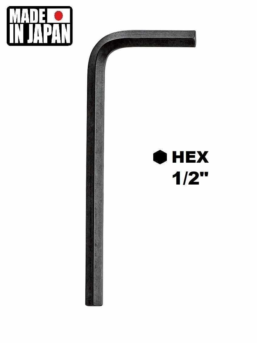 1/2" дюйм. Сделано в Японии шестигранный ключ 001-1/2 EIGHT