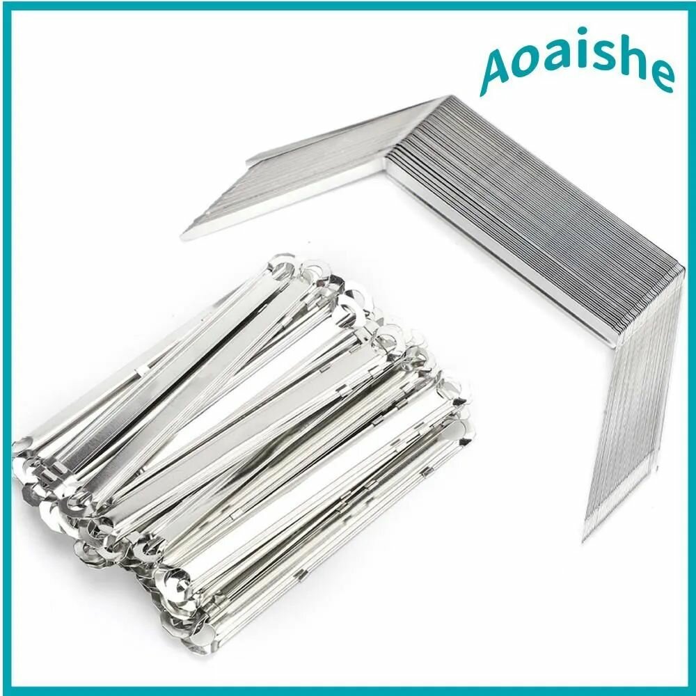 Скобы для документов A4, 50 шт, прочные и долговечные, для удобного связывания файлов