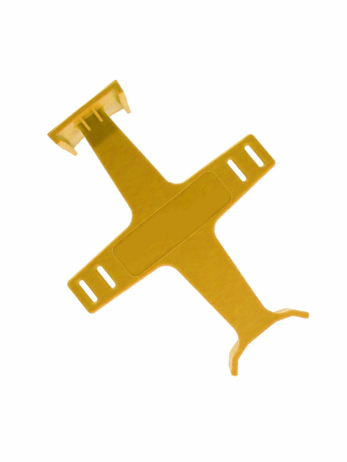 Демпфер для снегохода, Опорная рама переднего амортизатора из АБС-пластика для внедорожного мотоцикла модифицирована-желтый