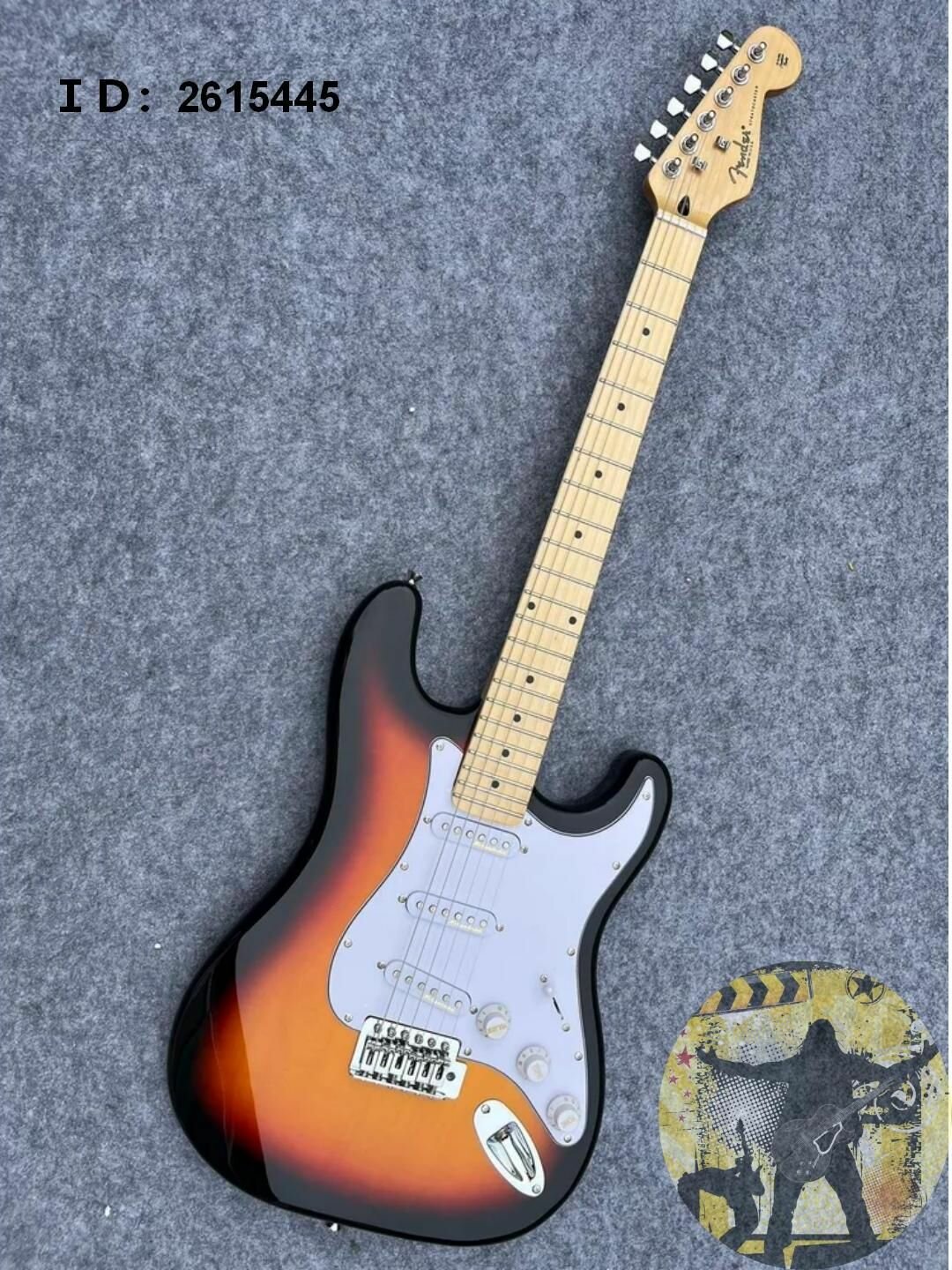 Электрогитара Fende Stratocaster с 6 струнами, изготовленная в Китае