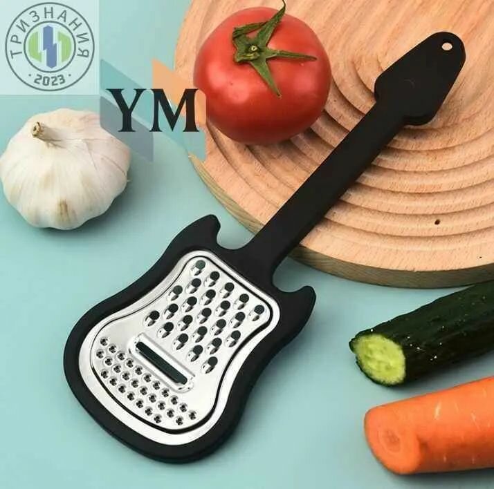 Терка для сыра и овощей, DAENERO, ручная, универсальная мелкая в виде гитары