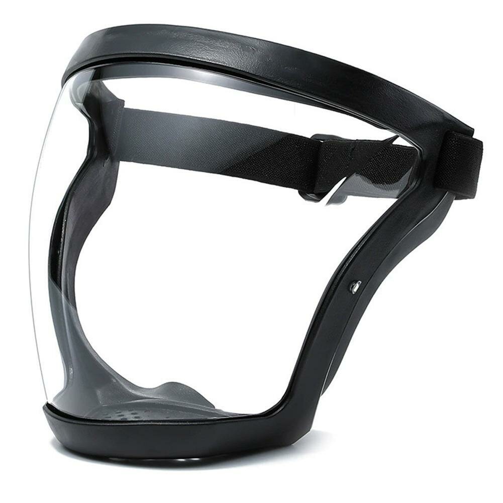 Щиток защитный лицевой прозрачный, слесарная маска