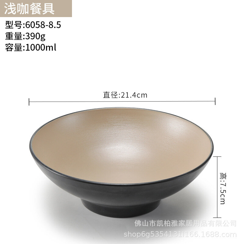 Меламиновая говяжья миска с лапшой посуда Японский суп с лапшой миска с порошком имитация фарфора миска с раменом миска