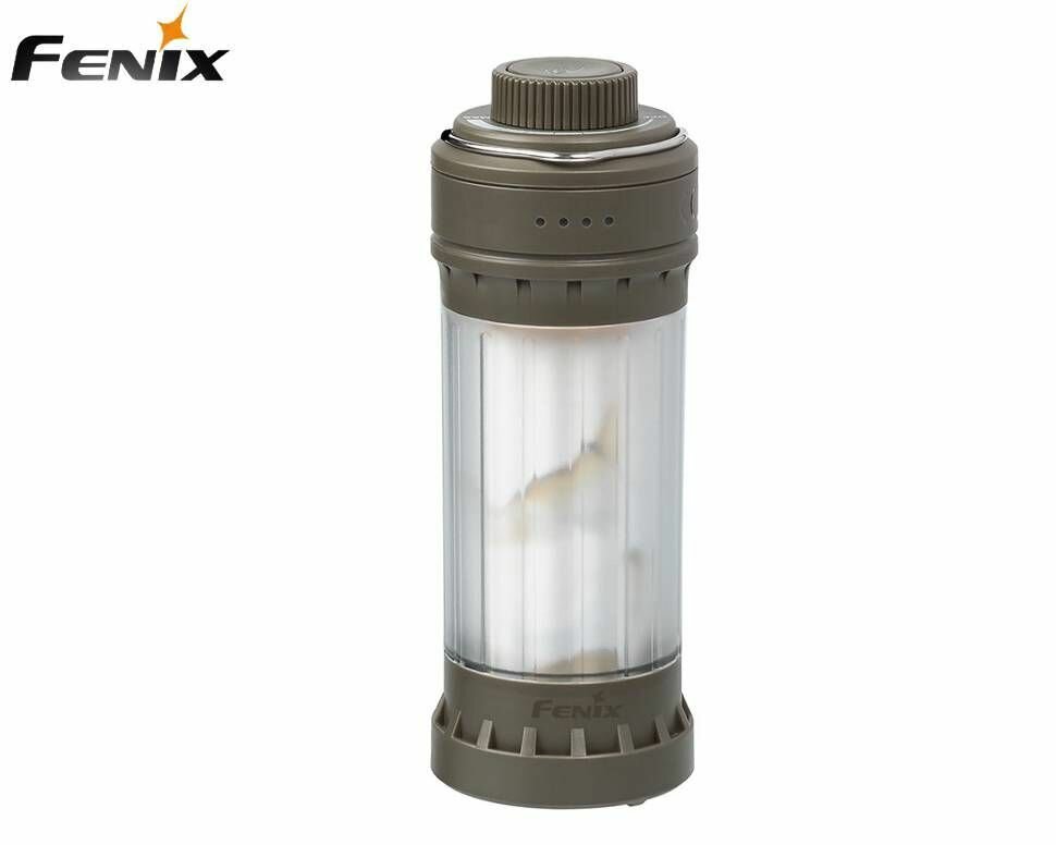 Фонарь кемпинговый Fenix CL22R Wild Green, 500 люмен (Комплект)