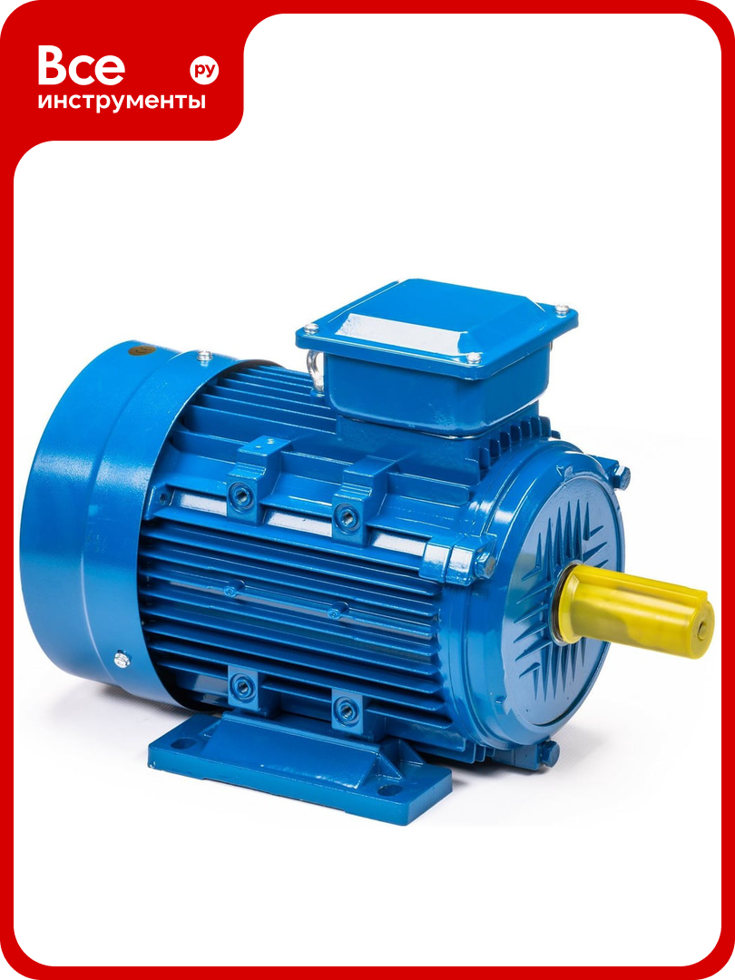 Электродвигатель 5АИ 132 М2 11/3000 IM 1081 01.01.213631, оснащен