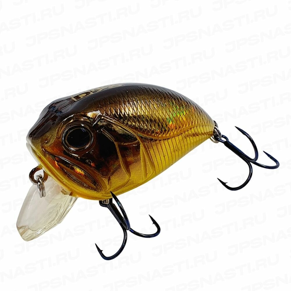 Японский воблер крэнк DUO Incubator Drop 75, 7.9 г, Black Gold 2 / Универсальные приманки на хищника Воблер для рыбалки