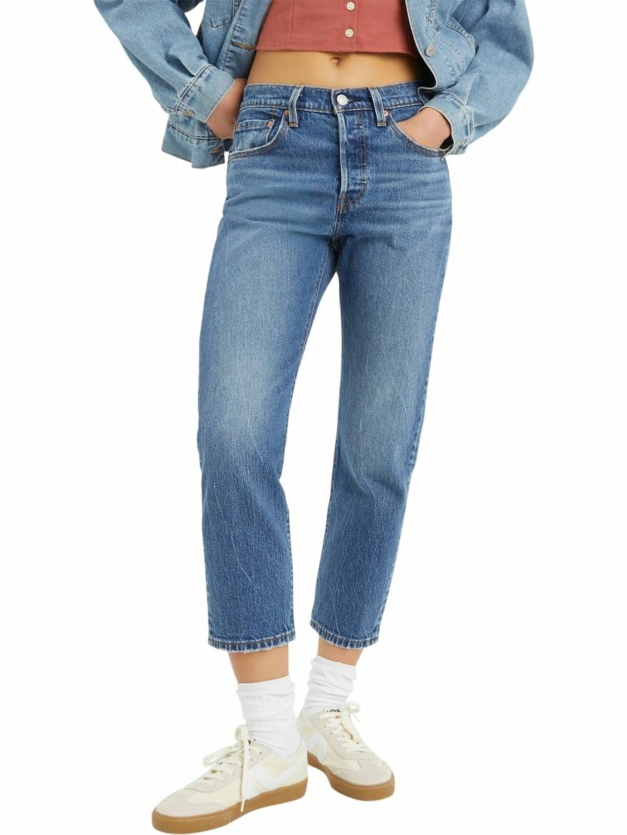 Джинсы Women 501 Crop Jeans 