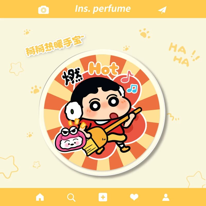 Многоразовая детская грелка для рук с мультяшным дизайном, портативная карманная грелка для школьников, многоразовая