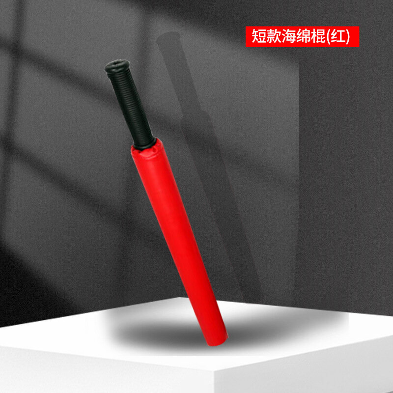 Тренировочный щит из губки, короткий губчатый стик для боя, бокса, ручной тренировочный кожаный стик, комбинированный набор щита и губчатого стика