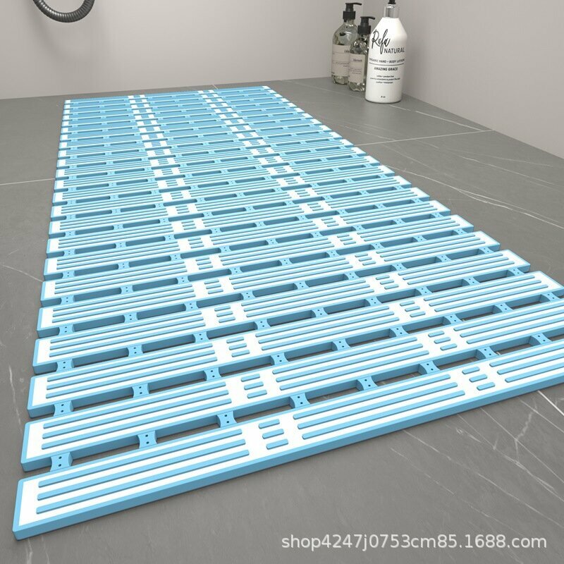 Японский стиль ванной комнаты, нескользящий коврик для душа, туалета, водонепроницаемый, водостойкий, полый коврик для дома