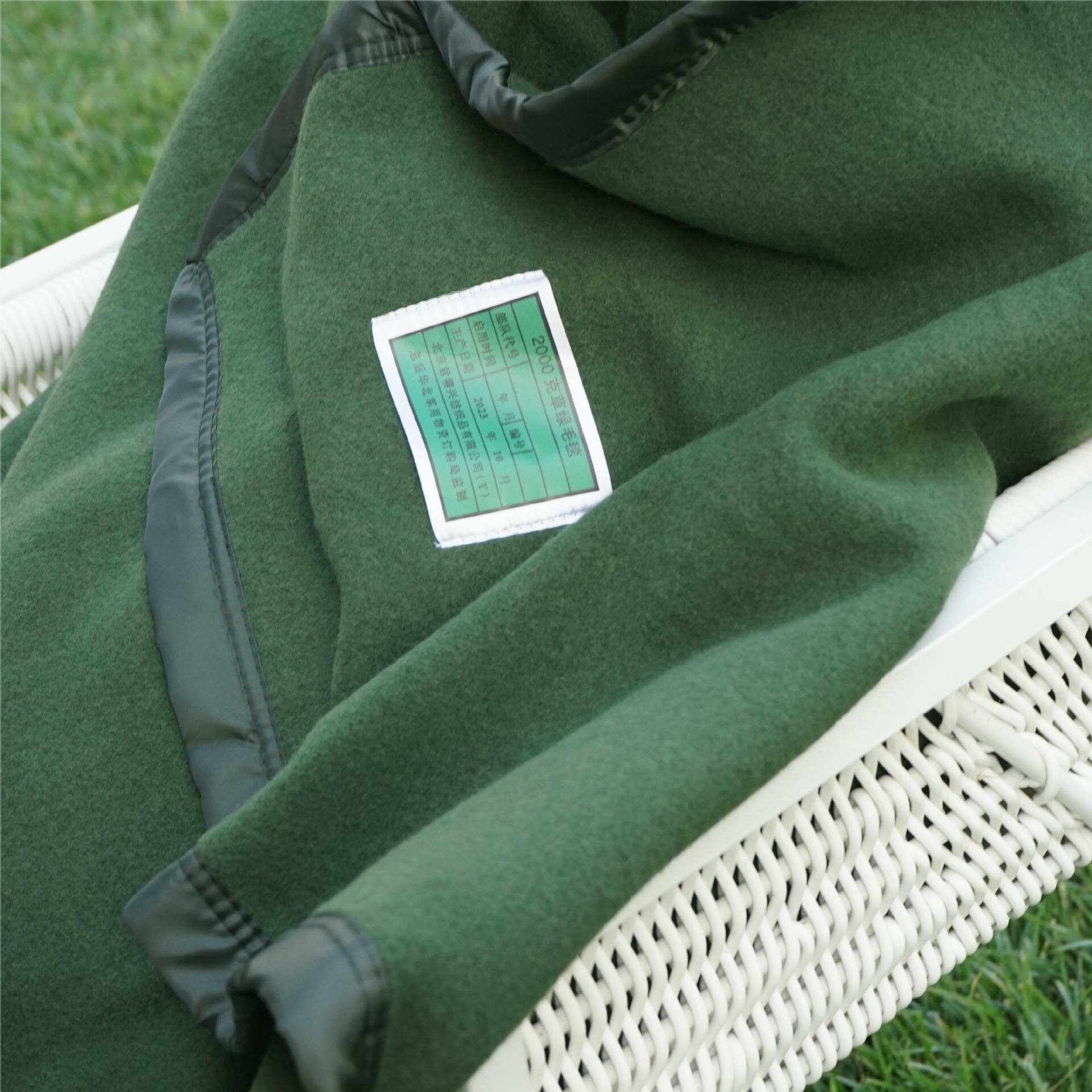 Шерстяное кашемировое одеяло, термоодеяло, аварийное одеяло для помощи при наводнении, кемпинг, отель, 09 армейский зеленый, общественное одеяло