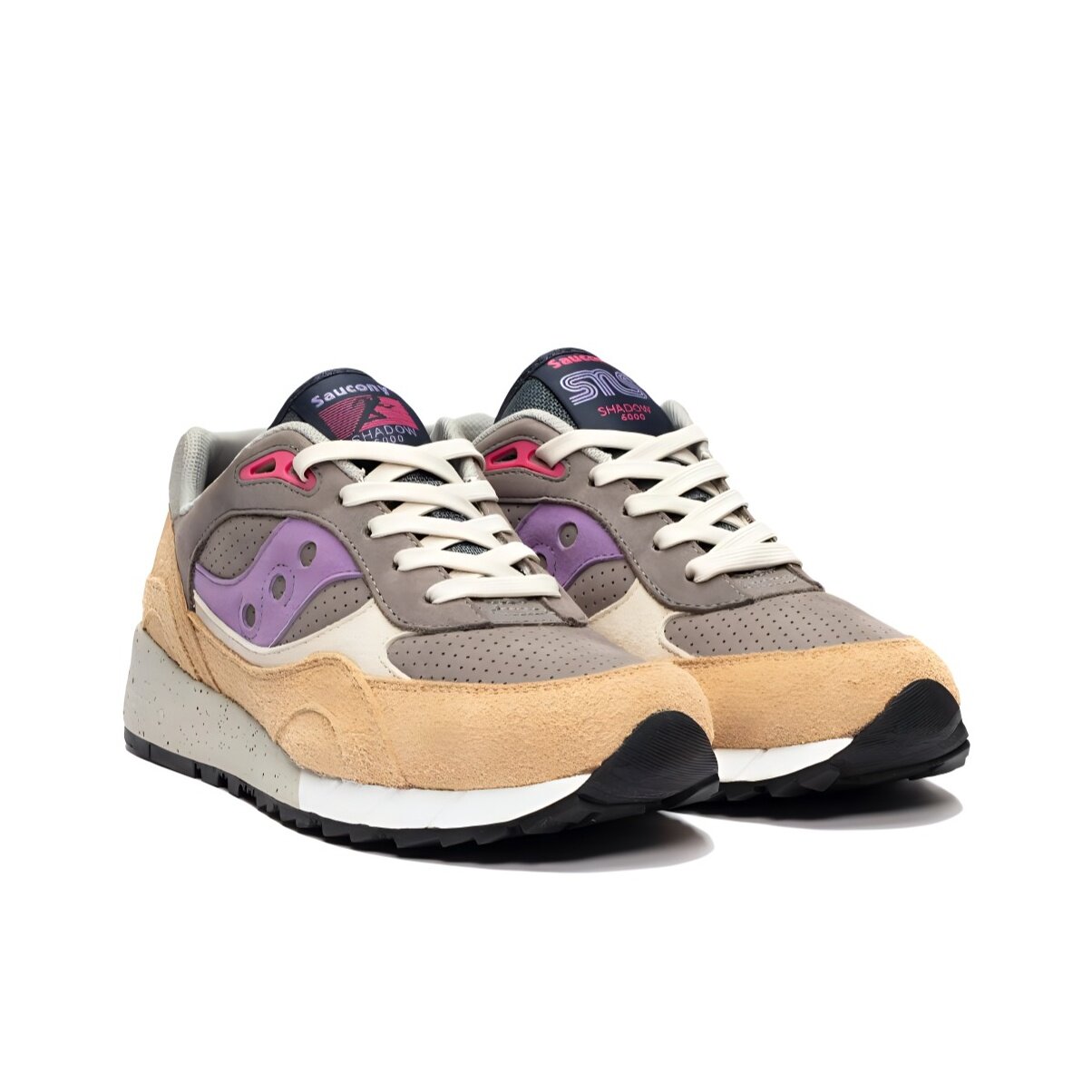 Кроссовки saucony Shadow 6000, размер EU 42.5 стопа (27CM), коричневый — фото 1