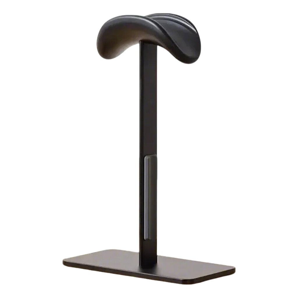 Подходит для настольной подставки гарнитуры Airpods Max с автоматическим переходом в режим сна из алюминиевого сплава-черный