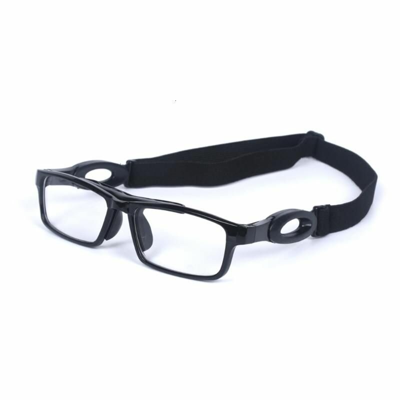 Спортивные очки для тренировок и велоспорта, виниловая черная рамка