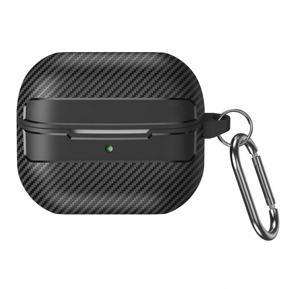Для Samsung buds 3 pro текстура из углеродного волокна bluetooth гарнитура защитный чехол