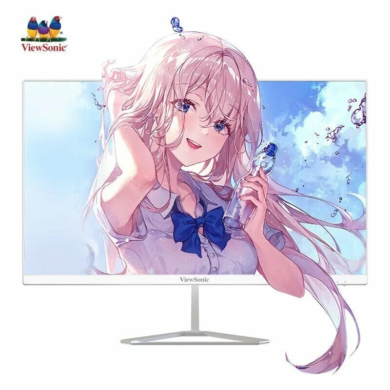 ViewSonic 23.8" Монитор VX24G10-W/240Hz/1ms GTG/Fas IPS/HDR10/NVIDIA G-Sync/AMD FreeSync, белый