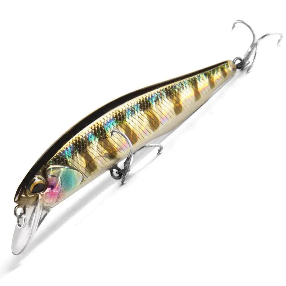 Воблер BEARKING REALIS 100 SP медленно тонущий с шумовым эффектом с шариковой системой балансировки, суспендер Minnow 100 SP; 10 см; 15 г; 0,8-1,5 м